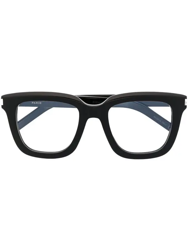 Saint Laurent Wayfarer-frame Glasses - Black
