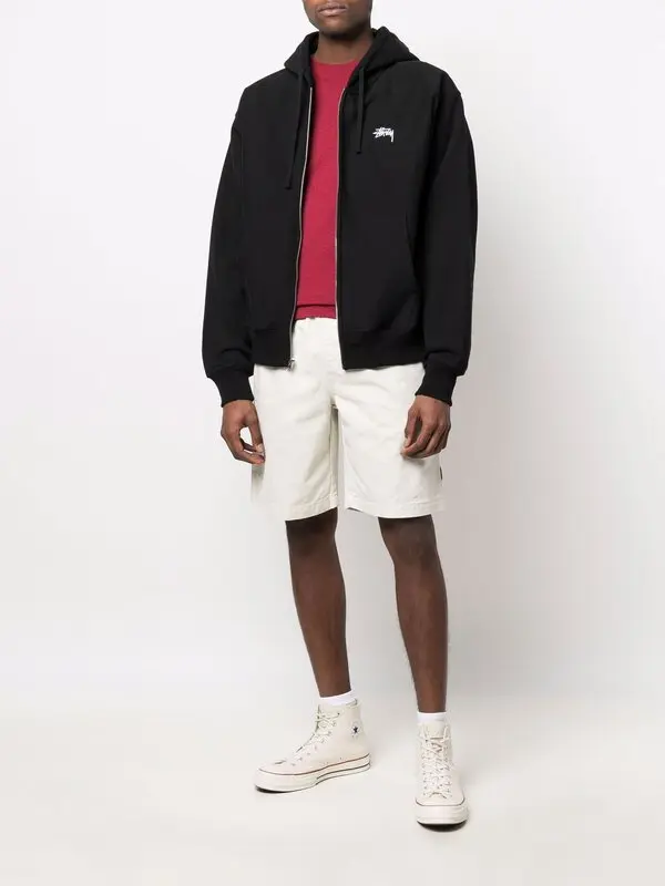 StÜssy Logo-patch Elasticated Shorts