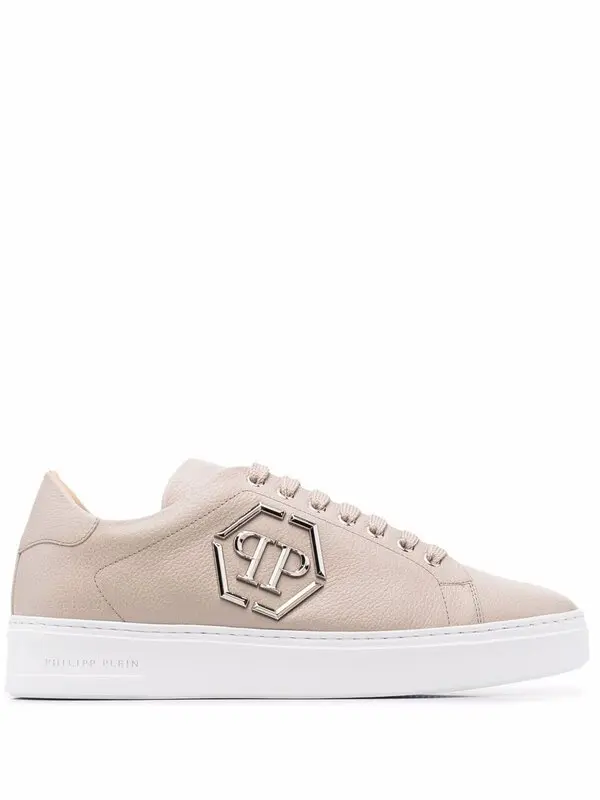 Philipp Plein Logo Plaque Sneakers