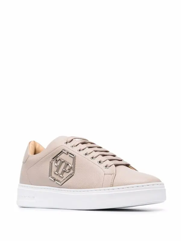 Philipp Plein Logo Plaque Sneakers