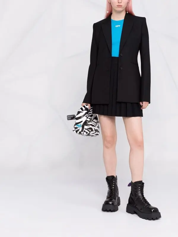 Off-White Corporate Single-breasted Blazer