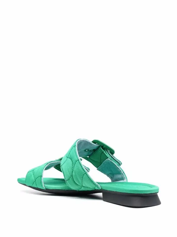 Camper Casi Myra Double-strap Sandals - Green