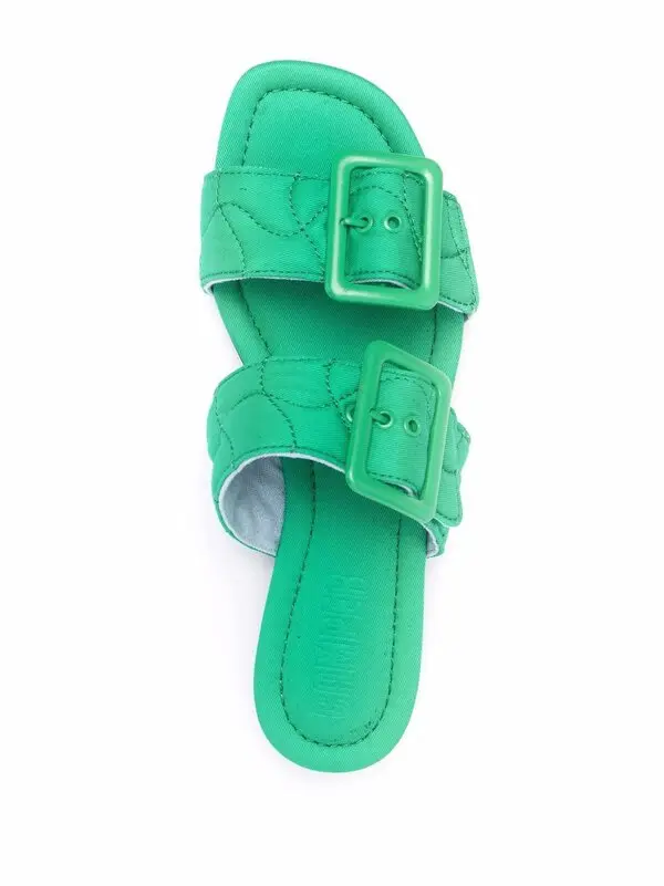 Camper Casi Myra Double-strap Sandals - Green