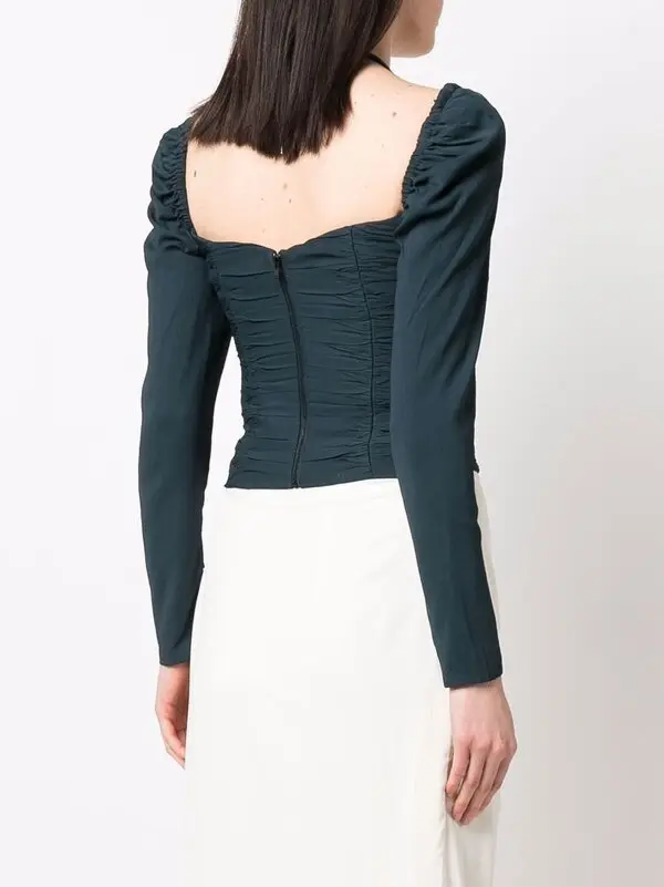 SELF-PORTRAIT Crepe Top