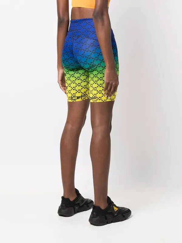 Off-White Arrows Print Biker Shorts