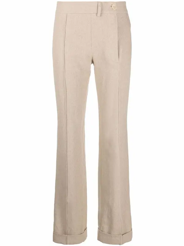 Jacquemus Le Pantalon Fresa Tailored Trousers - Neutrals