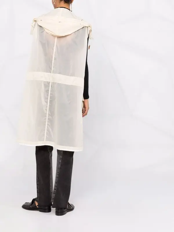 MAISON MARGIELA Belted Hooded Trench Coat