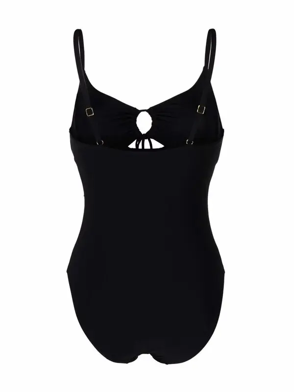 Tory Burch Ruched Cut-out Swimsuit