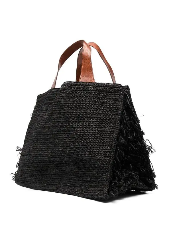 IBELIV Onja Woven Tote - Black