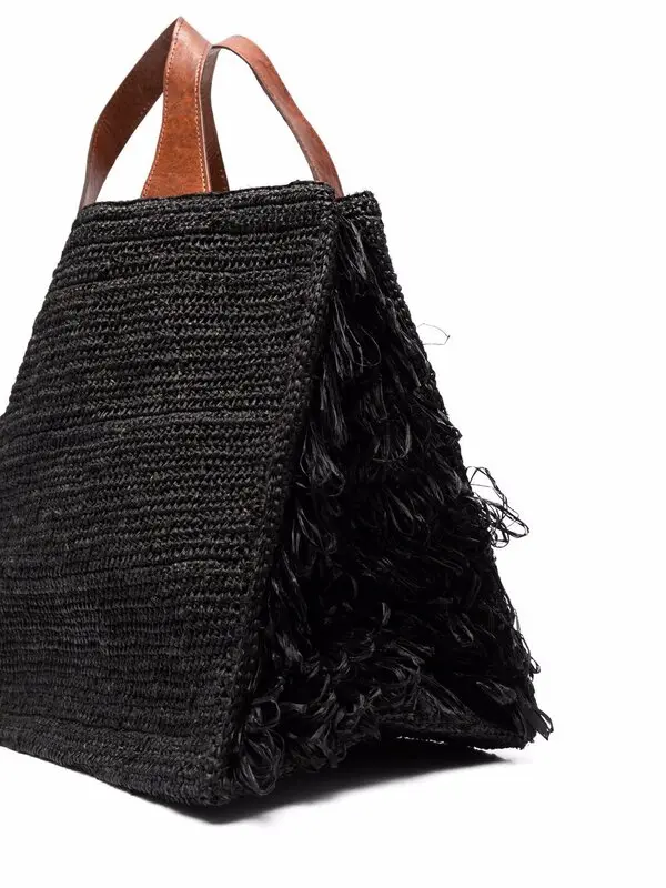 IBELIV Onja Woven Tote - Black