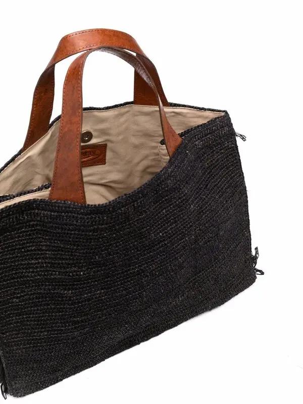 IBELIV Onja Woven Tote - Black