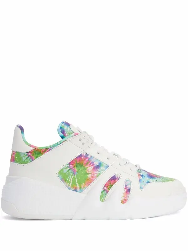 GIUSEPPE ZANOTTI Talon Mid-top Sneakers - White