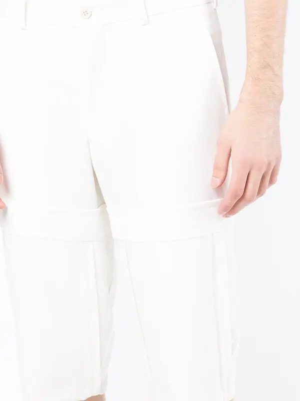 Comme Des Garçons Cropped Tailored Trousers