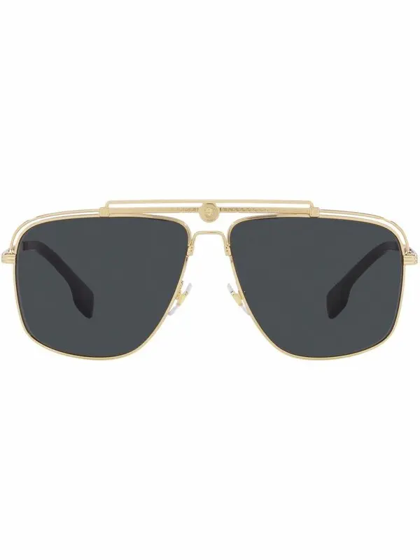 Versace Pilot Sunglasses - Grey