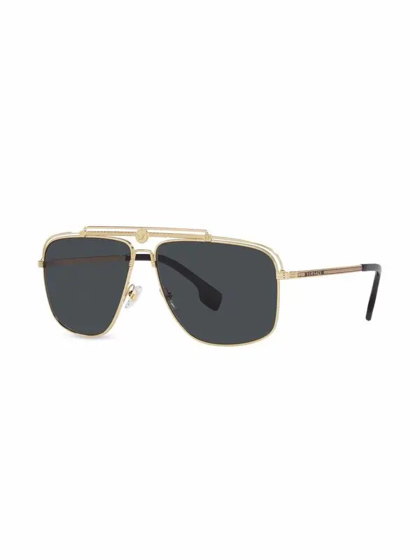 Versace Pilot Sunglasses - Grey