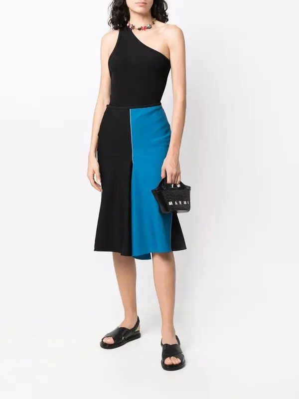 Marni Micro Tropicalia Embroidered Bag - Black
