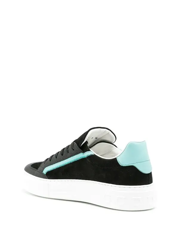 FERRAGAMO Borg Low-top Sneakers - Black