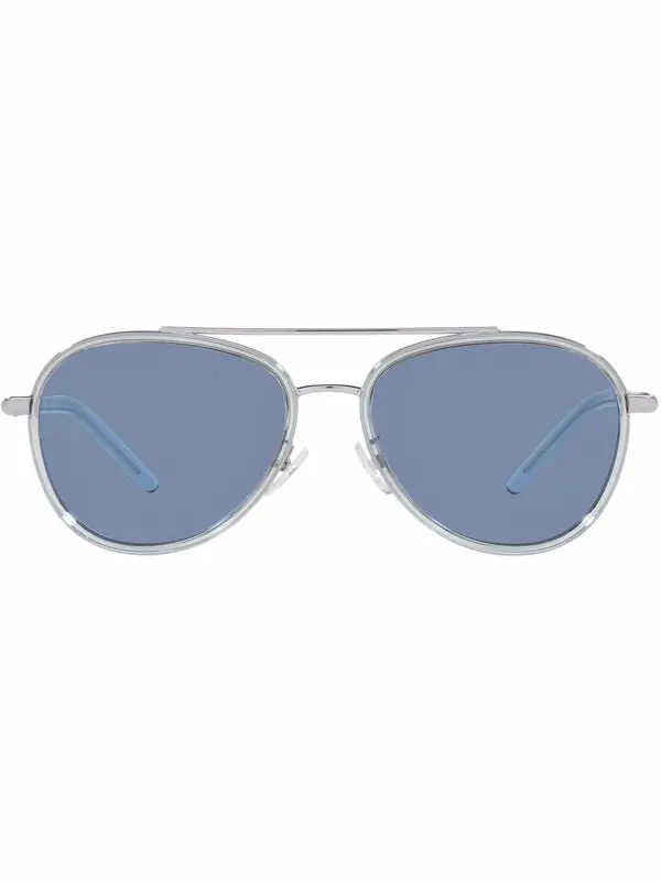 Tory Burch Pilot-Frame Sunglasses In Blue - 5% Off  display picture 2