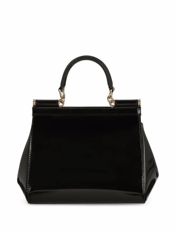 Dolce & Gabbana Medium Sicily Tote Bag - Black