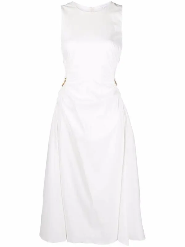 Patrizia Pepe Essential Cut-out Midi Dress