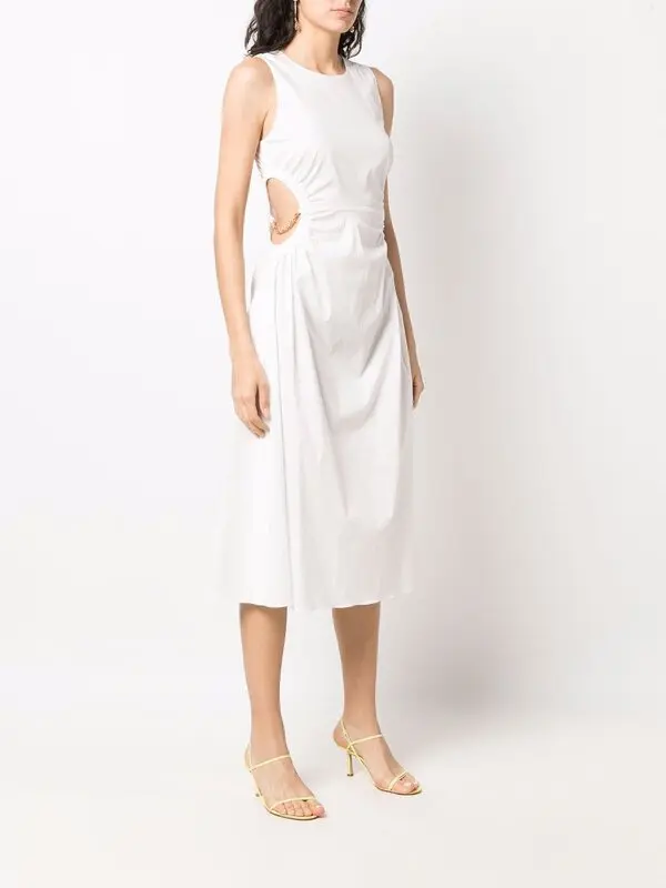 Patrizia Pepe Essential Cut-out Midi Dress
