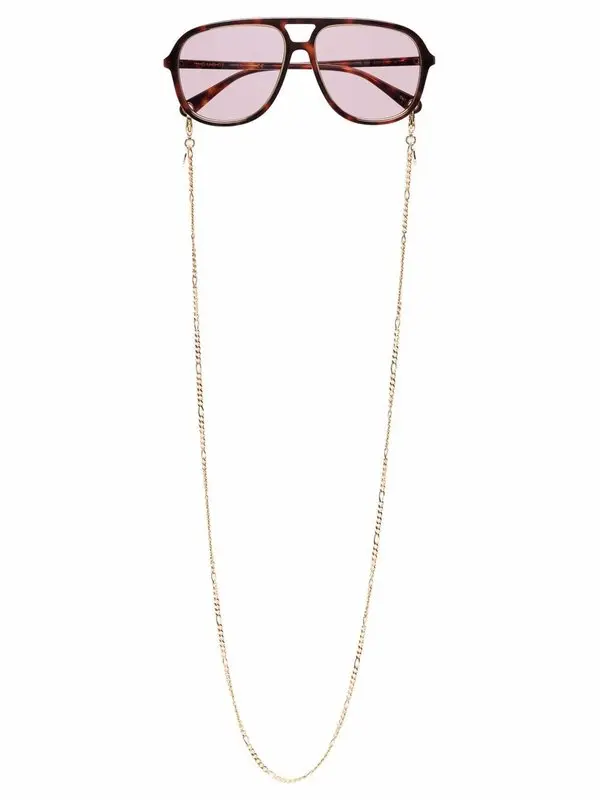 Gucci Gg1077s Pilot Sunglasses In Brown - 48% Off | Editorialist display picture 3