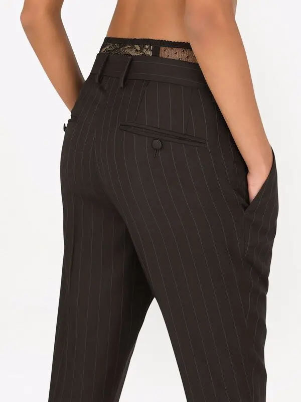 Dolce & Gabbana Pinstriped Tailored Trousers
