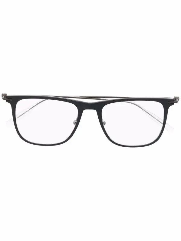 Montblanc Mb0206o Square Frame Glasses - Black