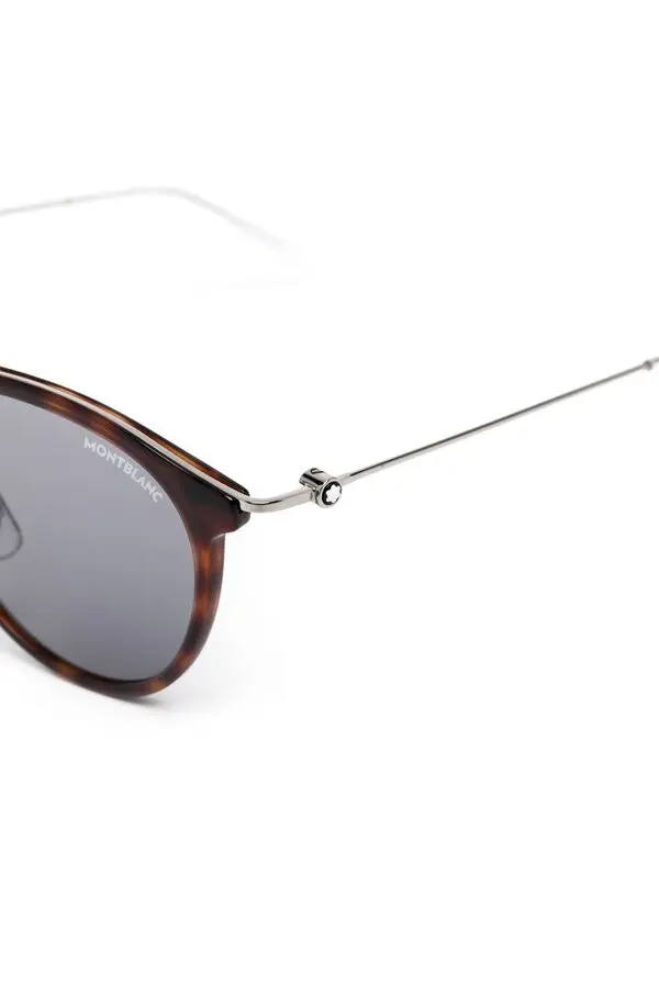 Montblanc Round Frame Sunglasses
