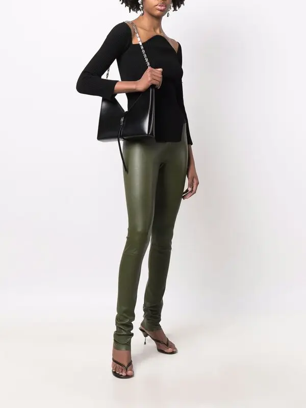 Drome Low-rie Leather Legging
