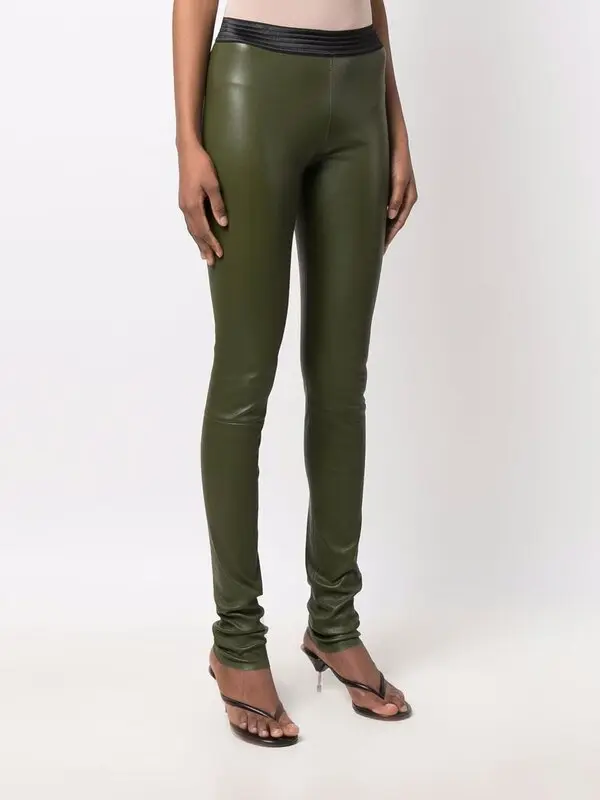 Drome Low-rie Leather Legging