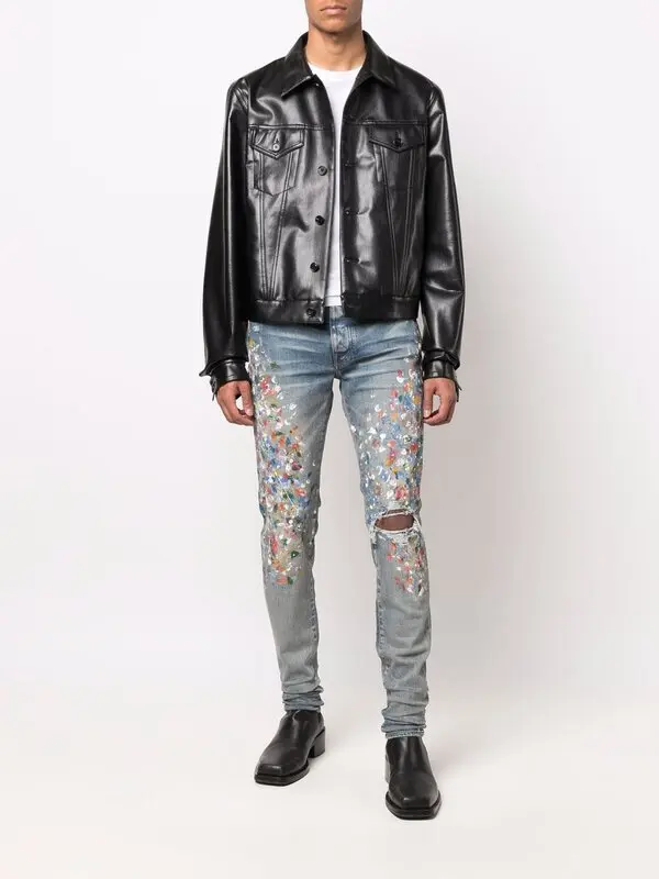 Amiri Painter Super-skinny Jeans