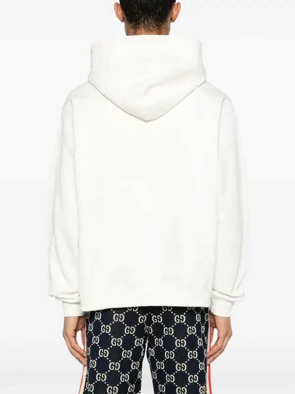 Gucci Firenze 1921 Cotton Hoodie - White