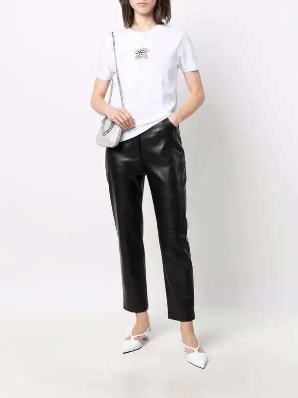 Stella McCartney Logo-patch T-shirt