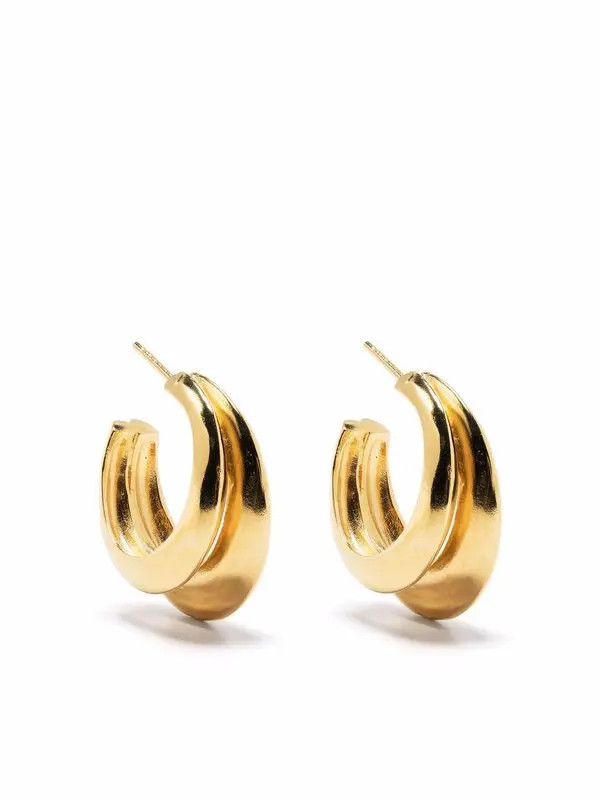 GOOSSENS Spirale Creole Hoop Earrings - Gold