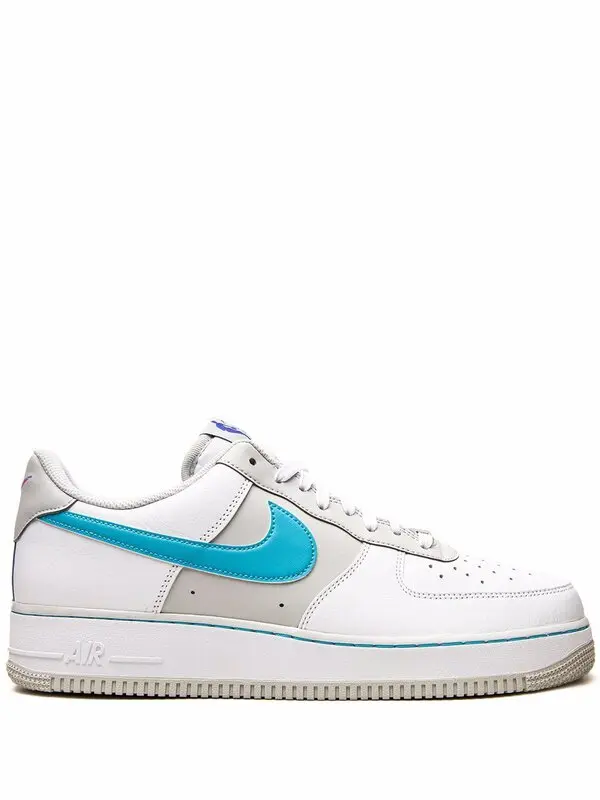 Nike X Nba Air Force 1 Low '07 Lv8 75th Anniversary Fiesta Sneakers - White