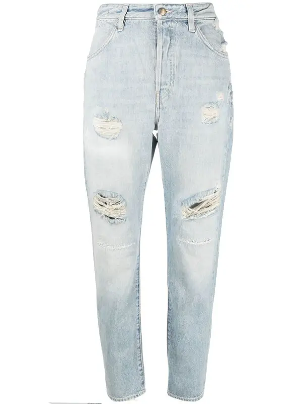 WASHINGTON DEE-CEE Cropped Slim-cut Jeans