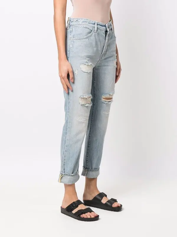 WASHINGTON DEE-CEE Cropped Slim-cut Jeans