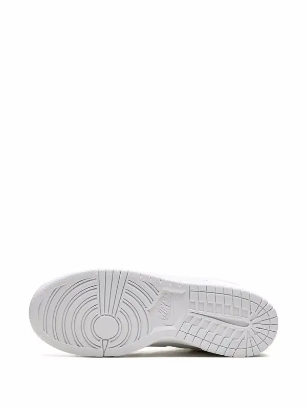 Nike X Dover Street Market Dunk Low Triple Velvet Sneakers - White