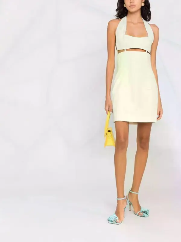 Jacquemus Cut-out Halter Dress