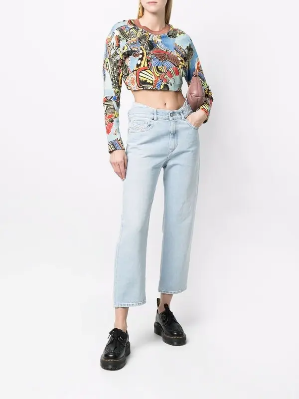 DIESEL® D-air Boyfriend Jeans