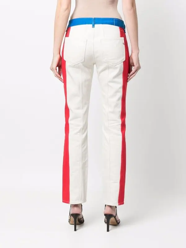 DIESEL® 2002 0eiar Colour-blocked Trousers