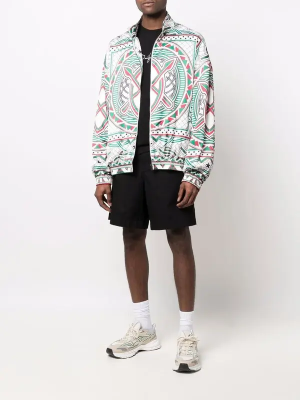 DAILY PAPER Abstract-pattern Bomber Jacket