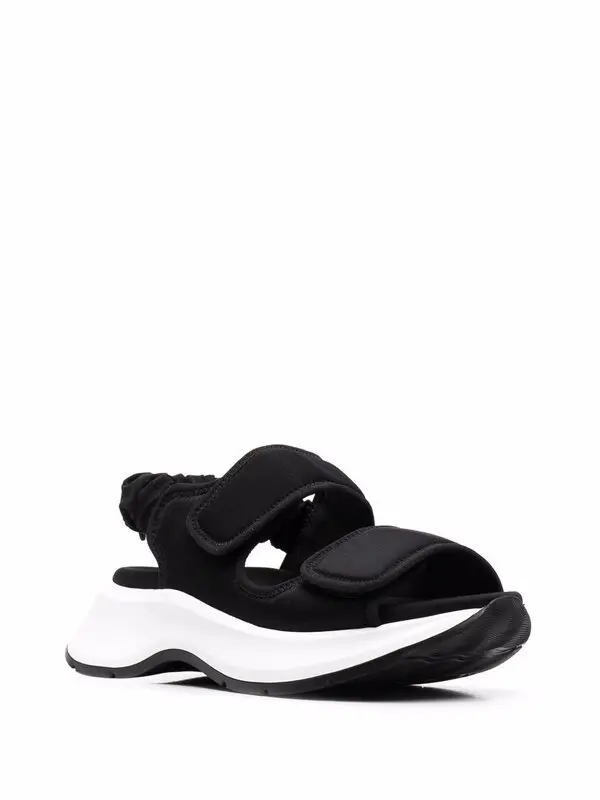 Hogan Chunky Touch-strap Sandals
