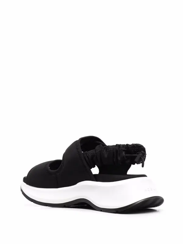 Hogan Chunky Touch-strap Sandals