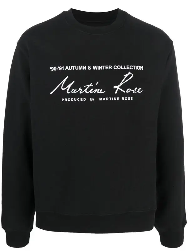 Martine Rose Slogan-print Sweatshirt