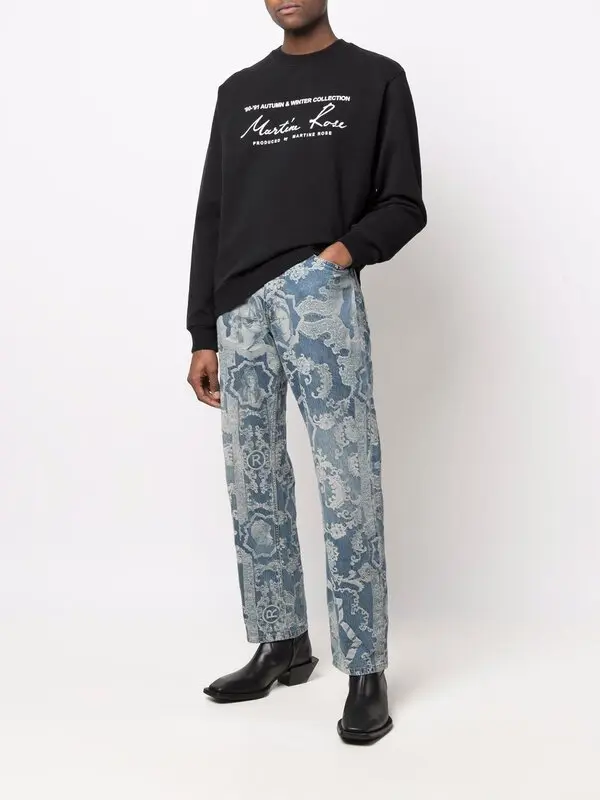 Martine Rose Slogan-print Sweatshirt