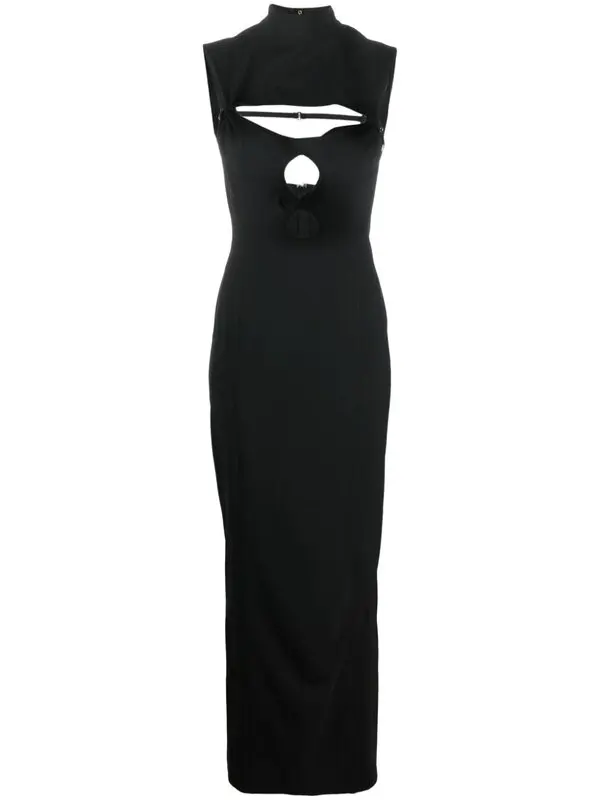 Jacquemus La Robe Palmi Cut-out Maxi Dress