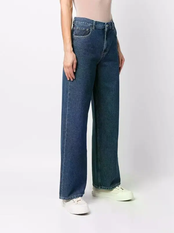 Carhartt Work In Progress Wide-leg Jeans - Blue