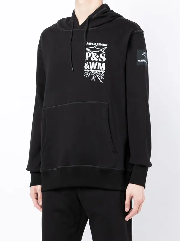 WHITE MOUNTAINEERING Logo-print Hoodie